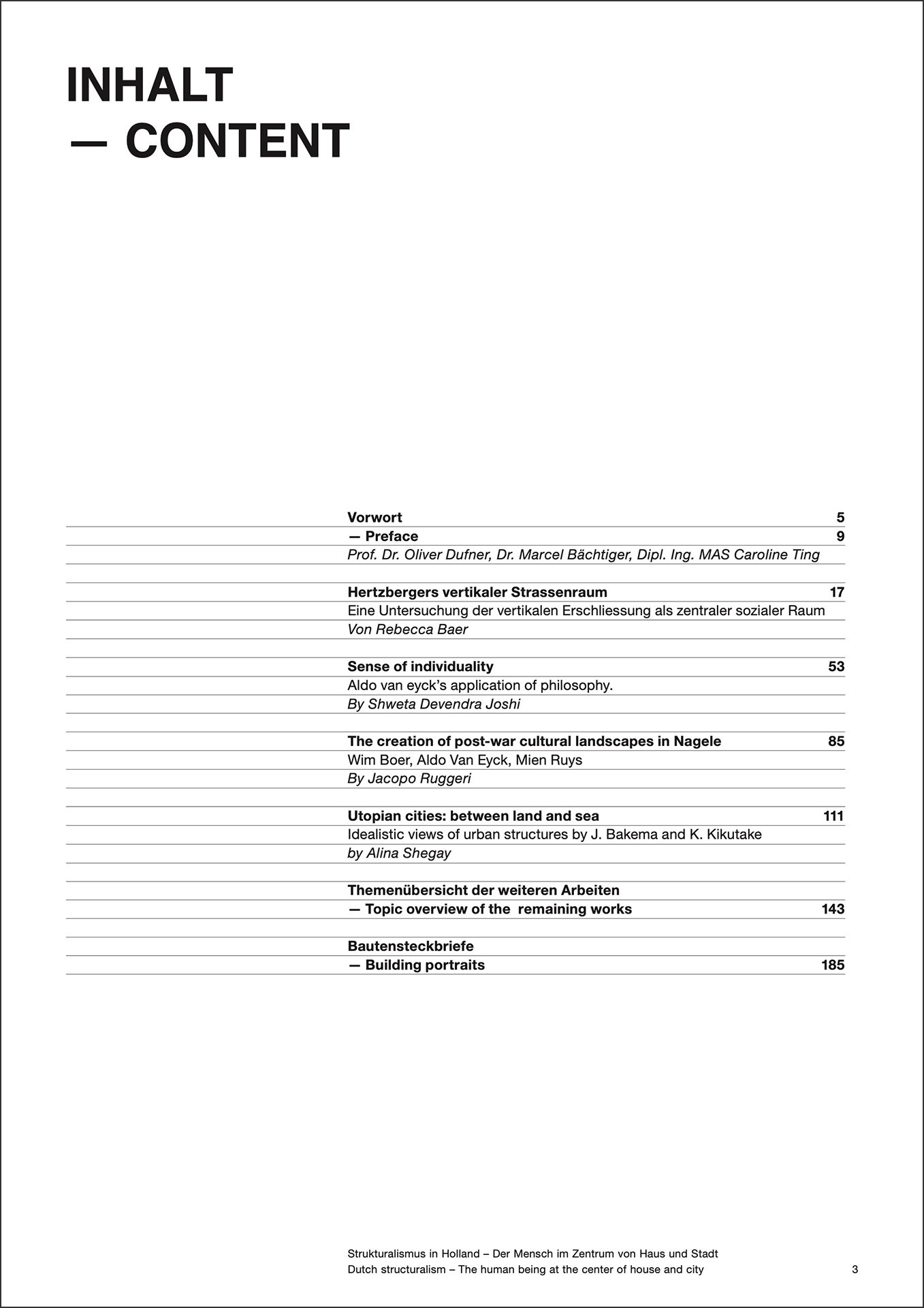 Dutch Structuralism – The human being at the centre of house and city ...
