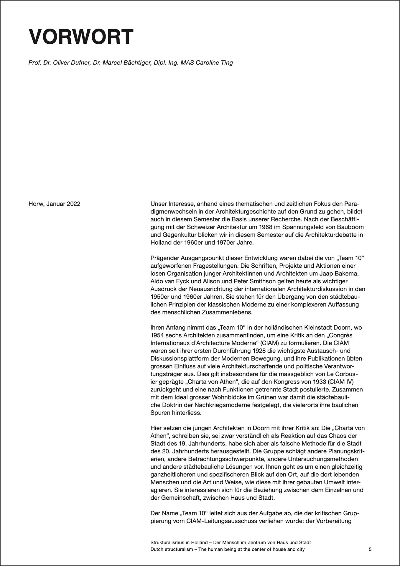 Dutch Structuralism – The human being at the centre of house and city ...