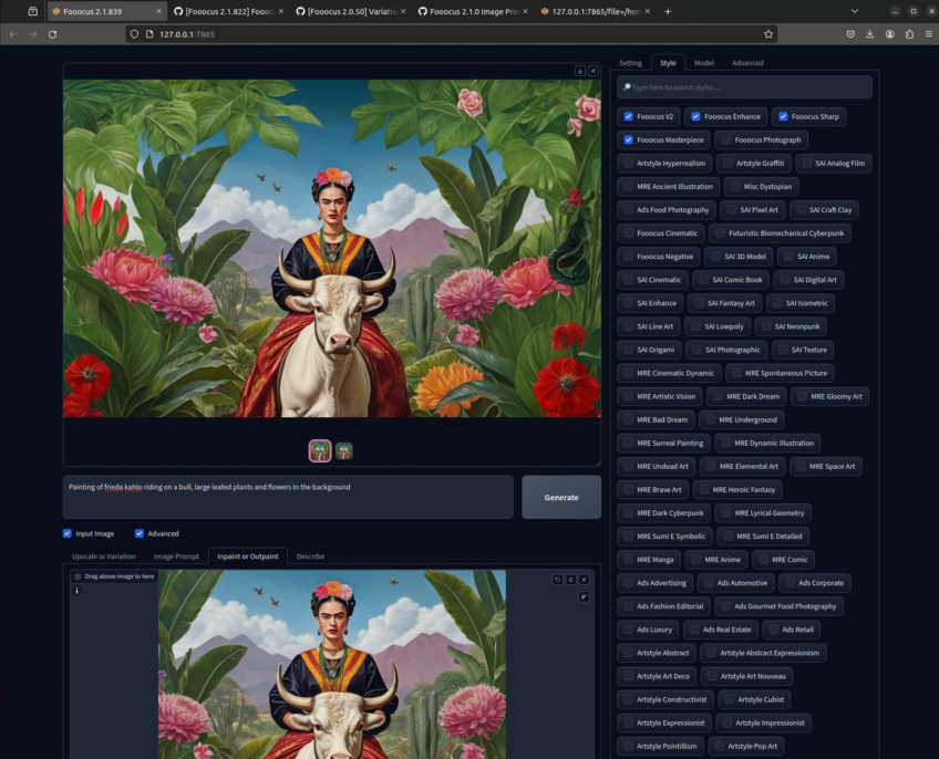 Stable Diffusion Fooocus – Werkstätten Design Film Kunst